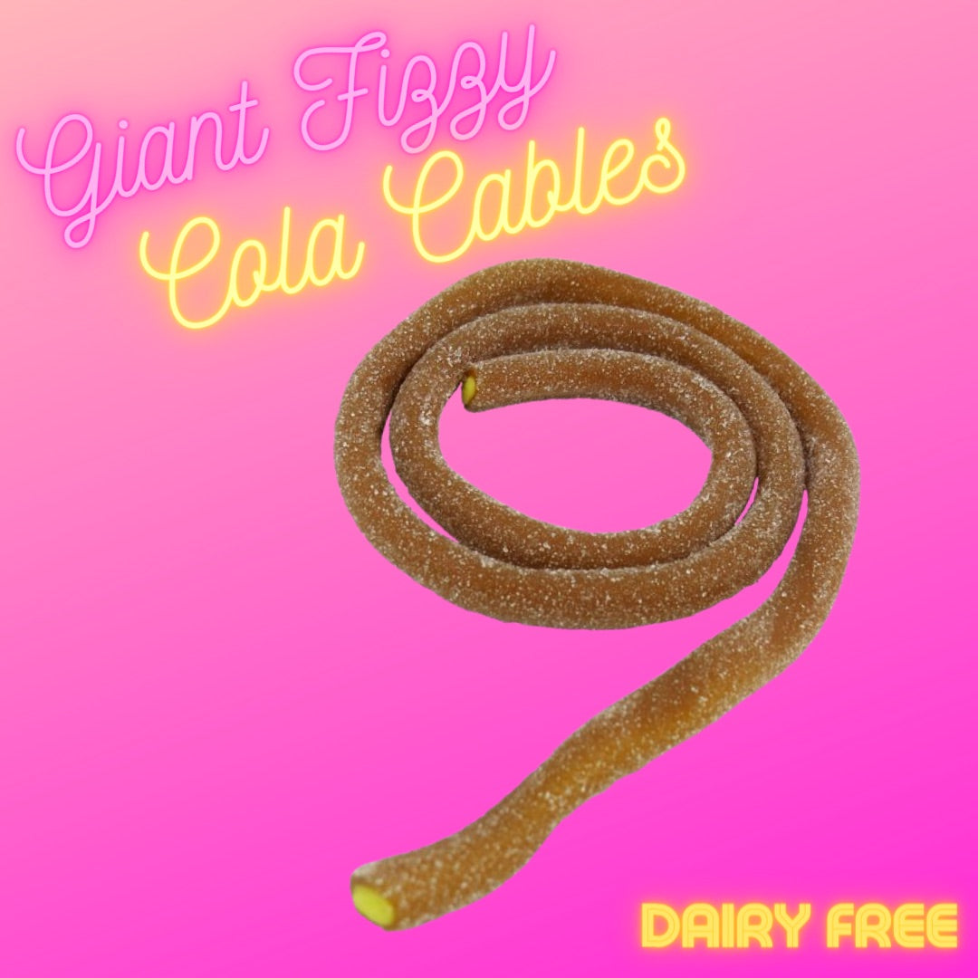 Giant Fizzy Cola Cables (Each) – My Sweeties Sweet Shop