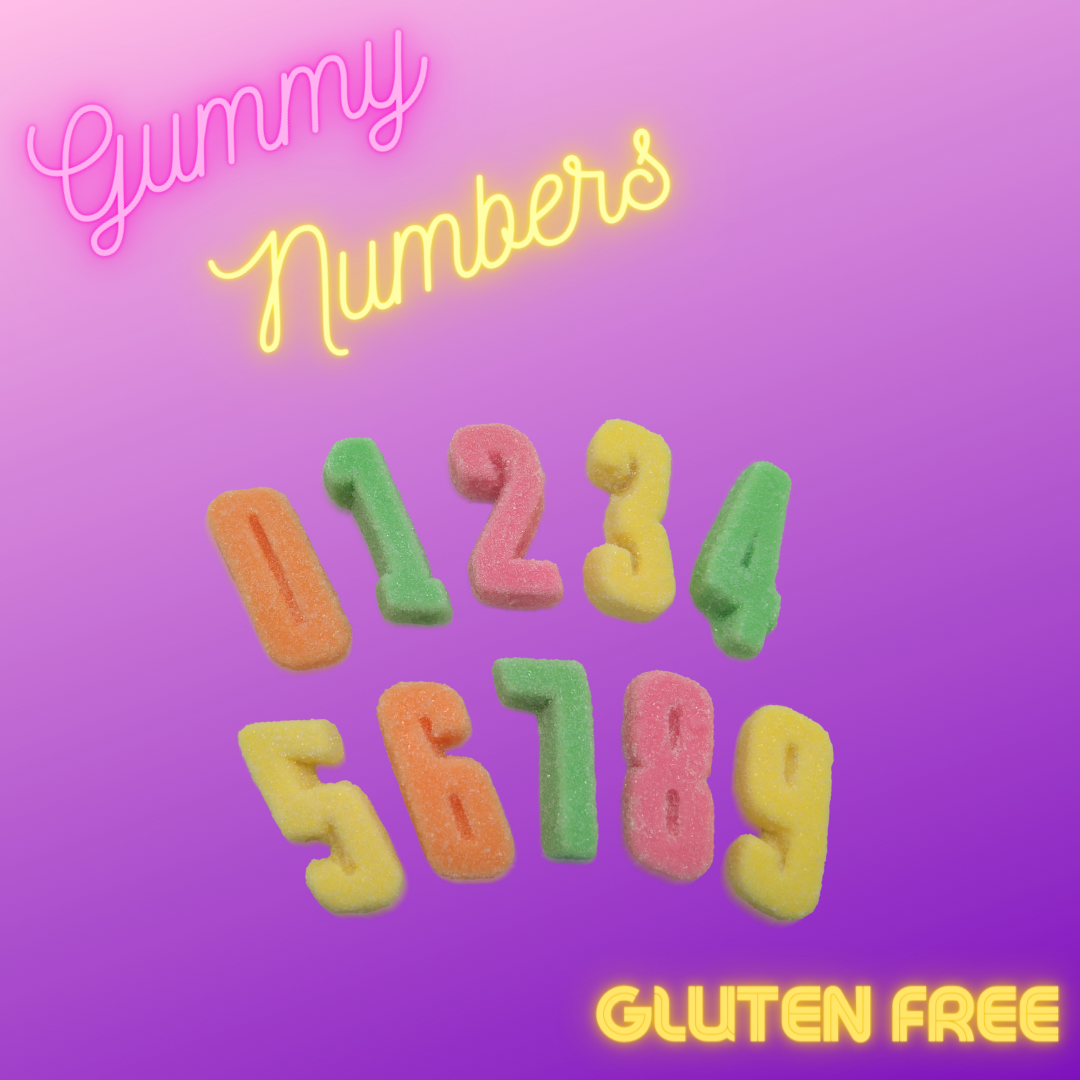 Gummy Numbers (100g) – My Sweeties Sweet Shop