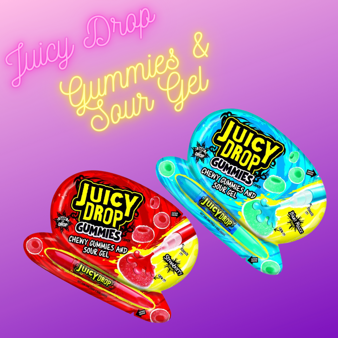 Juicy Drop Gummies & Sour Gel (Each) – My Sweeties Sweet Shop