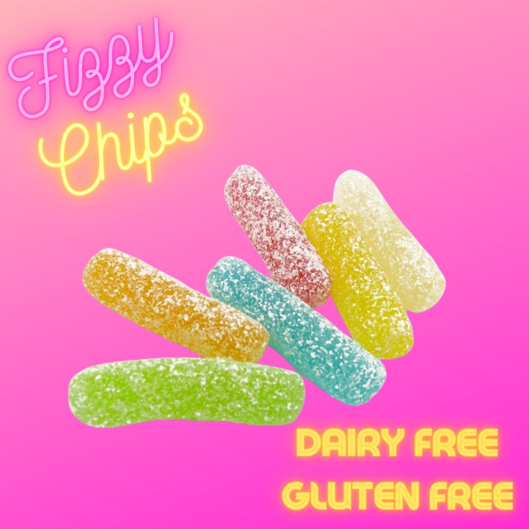 Fizzy Chips (100g) – My Sweeties Sweet Shop