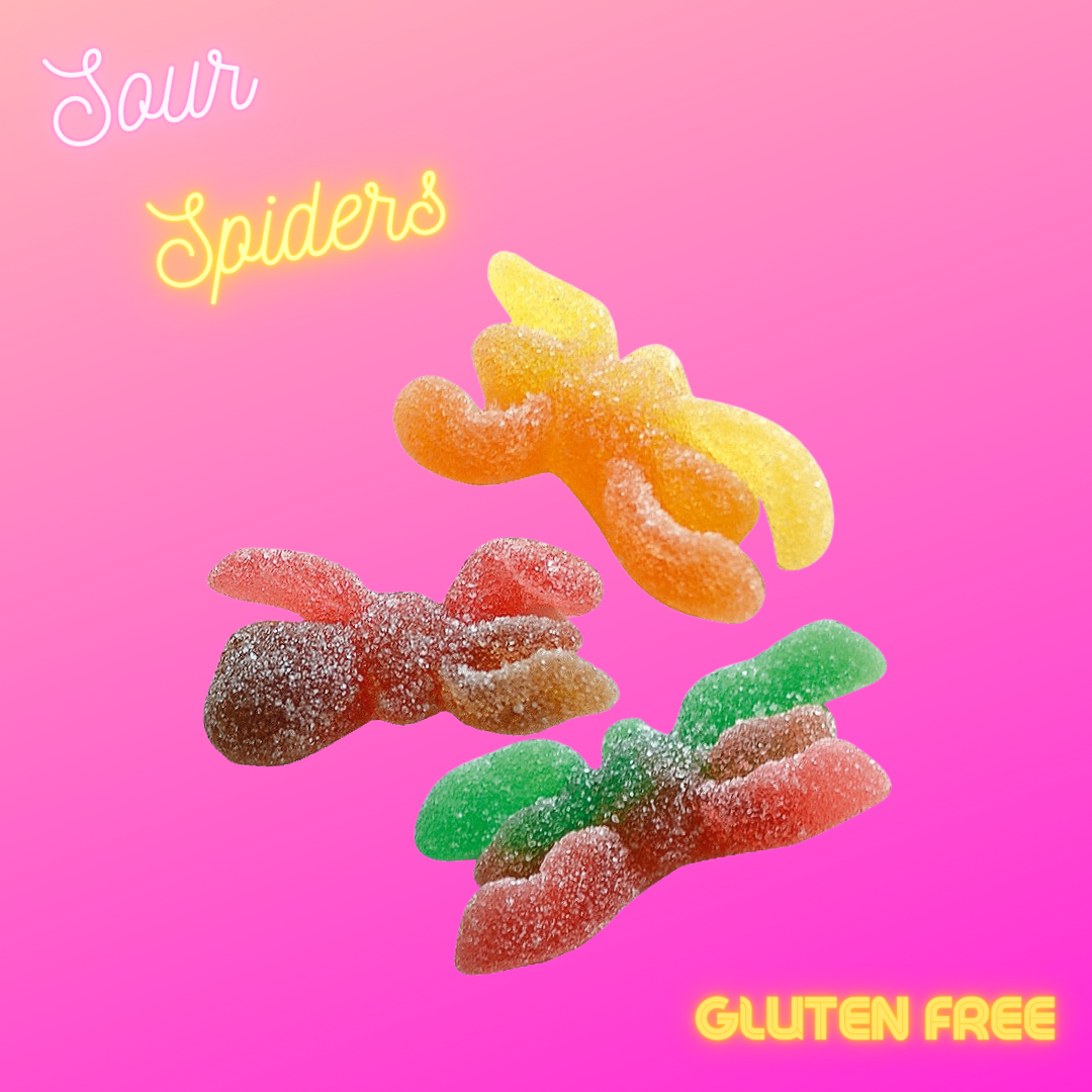 Sour Spiders (100g) – My Sweeties Sweet Shop