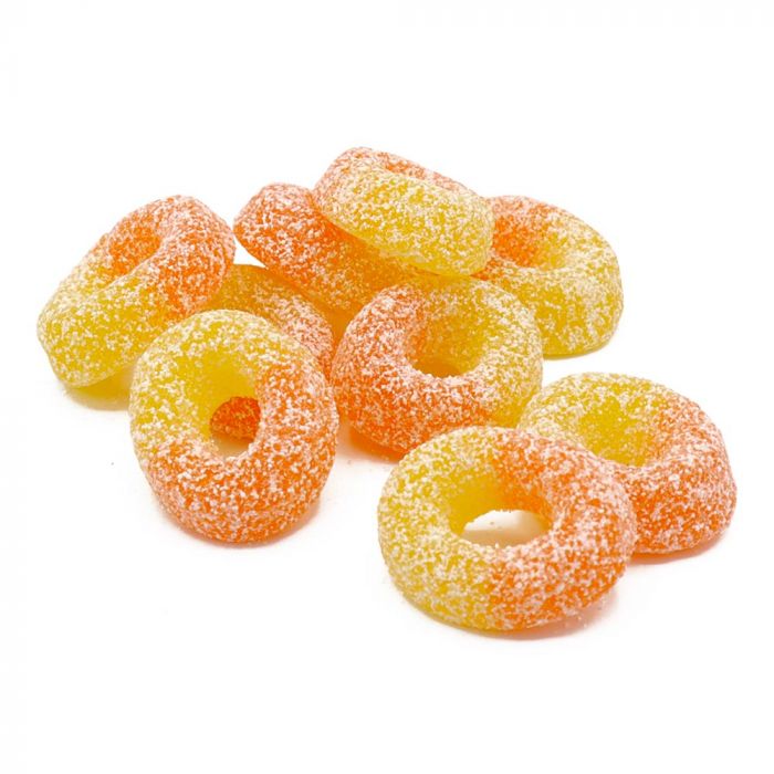 Peach rings (100g) – My Sweeties Sweet Shop